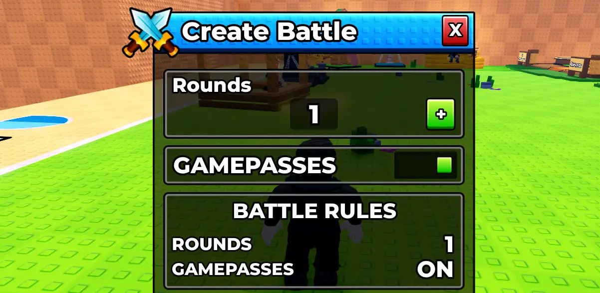 Kick Battles в Kick A Lucky Block — гайд и советы